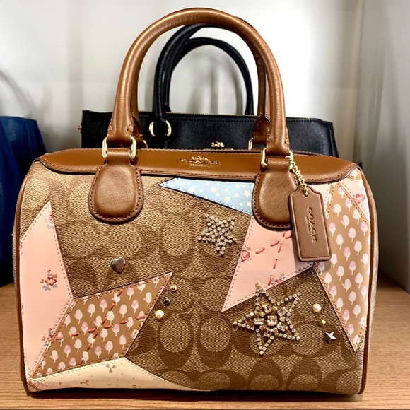 Coach | Bags | Coach Signature Mini Bennett Satchel Crossbody Bag ...